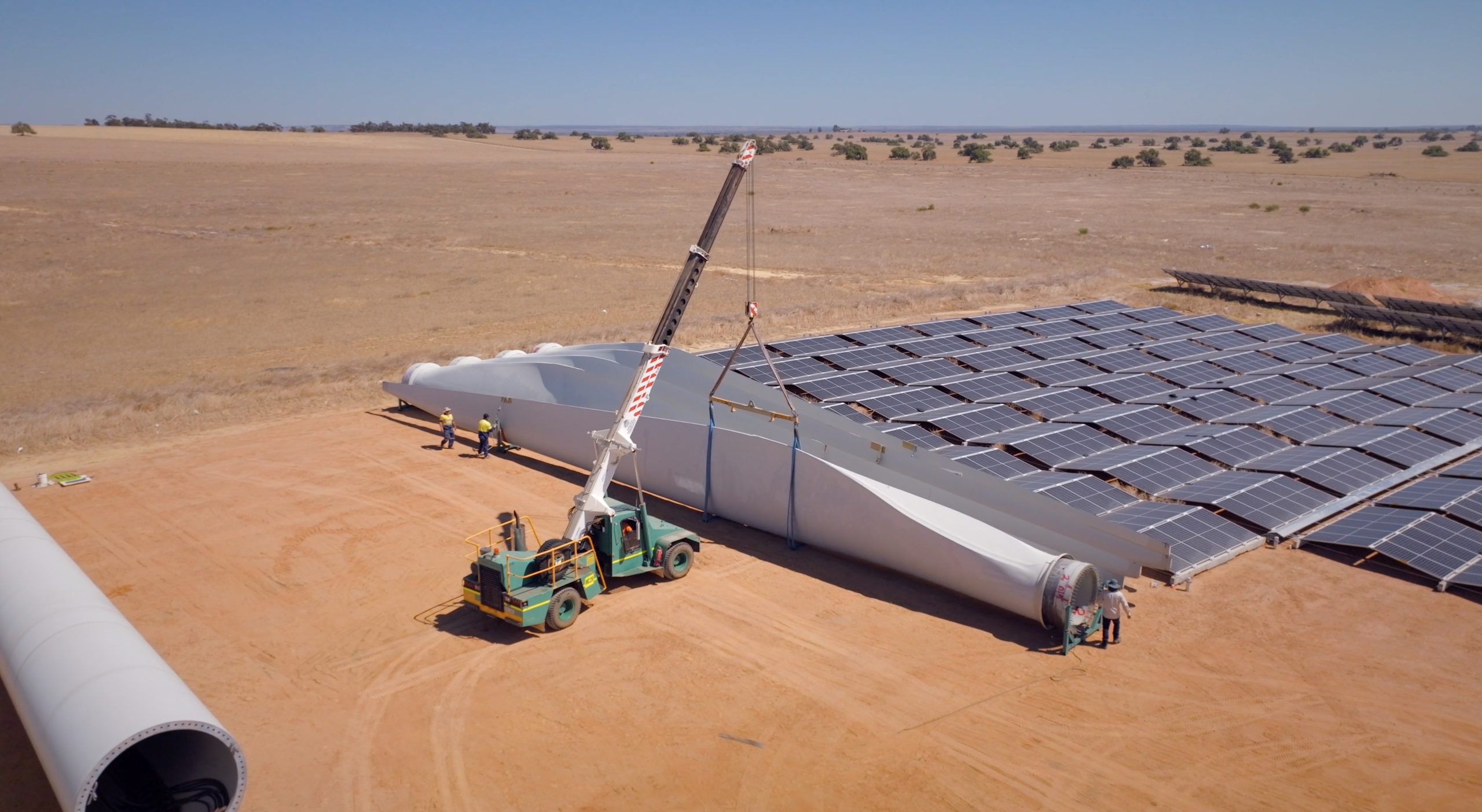Advanced Energy Resources - Wind Turbine Loadout | Red Empire Media